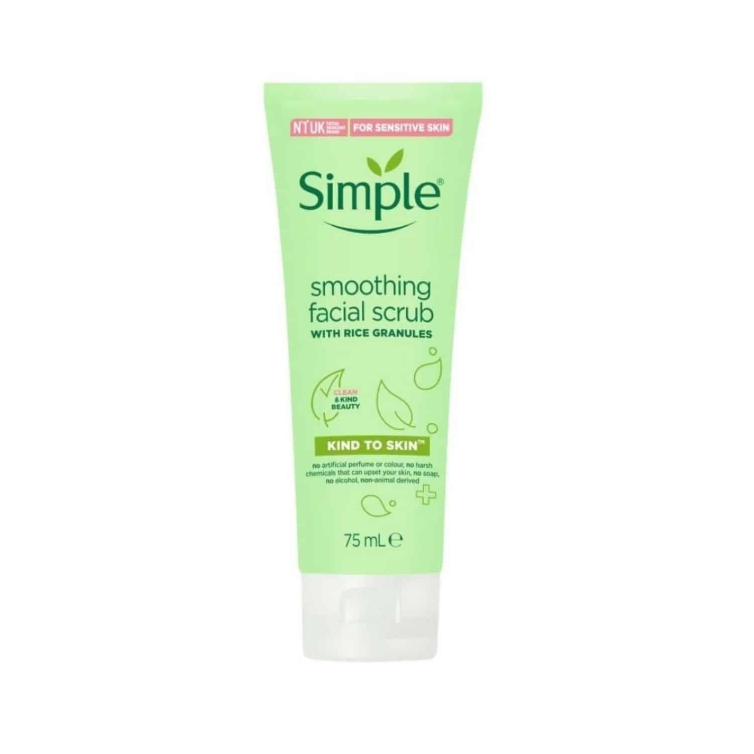 Simple Smoothing Facial Scrub 75ml | SHOPPE.LK