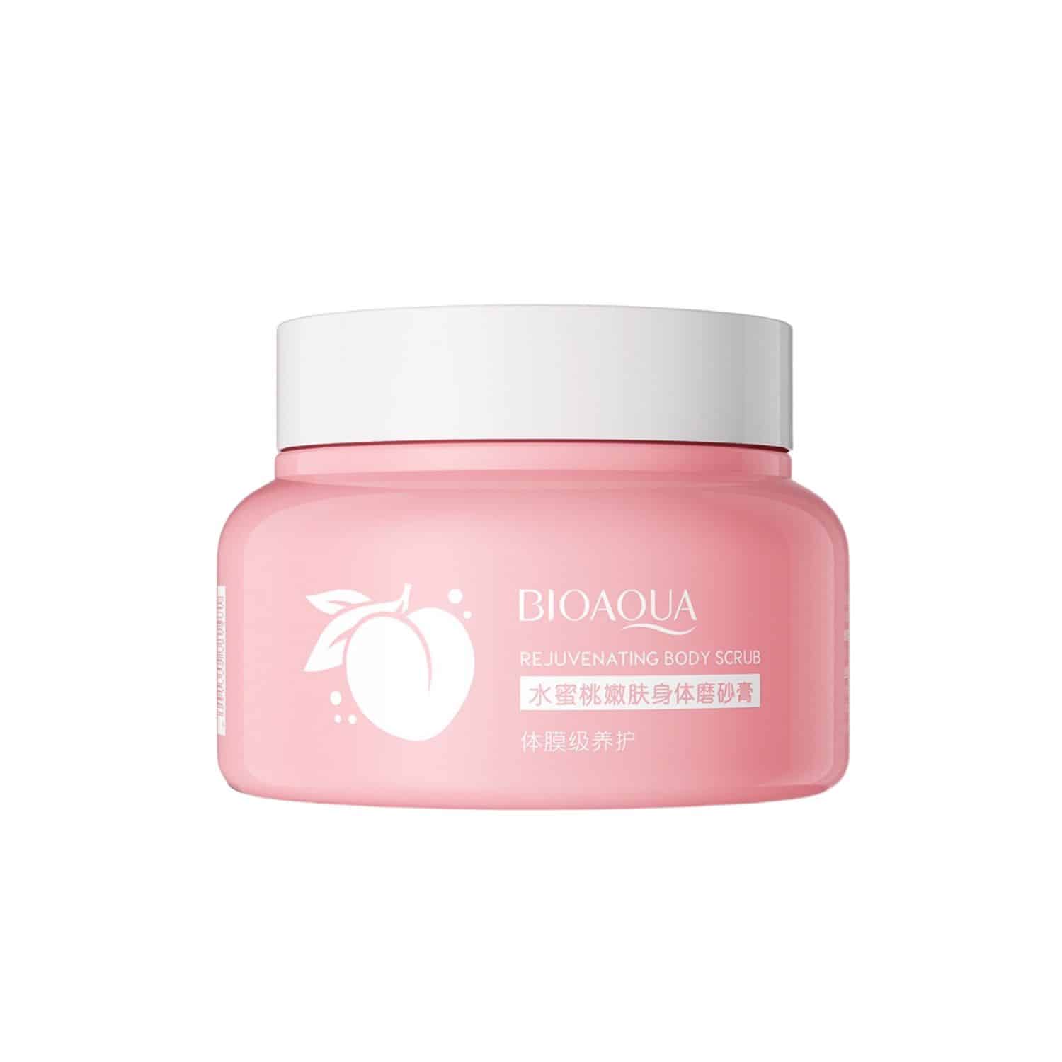 BIOAQUA Peach Body Scrub - Get Glowing Skin 250g | SHOPPE.LK