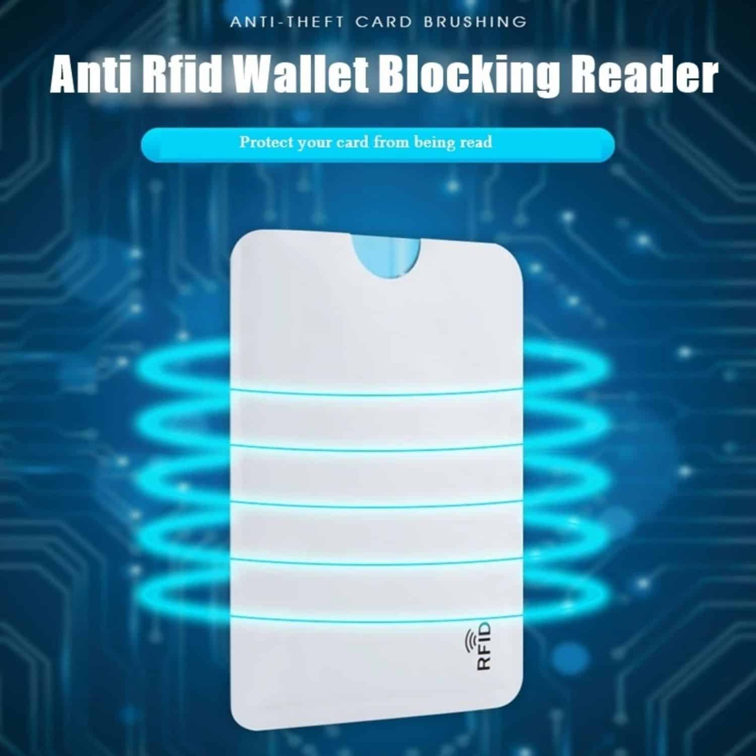 Protect Your Cards with RFID Protection Anti-Scan Sleeves - 5-Pack ...