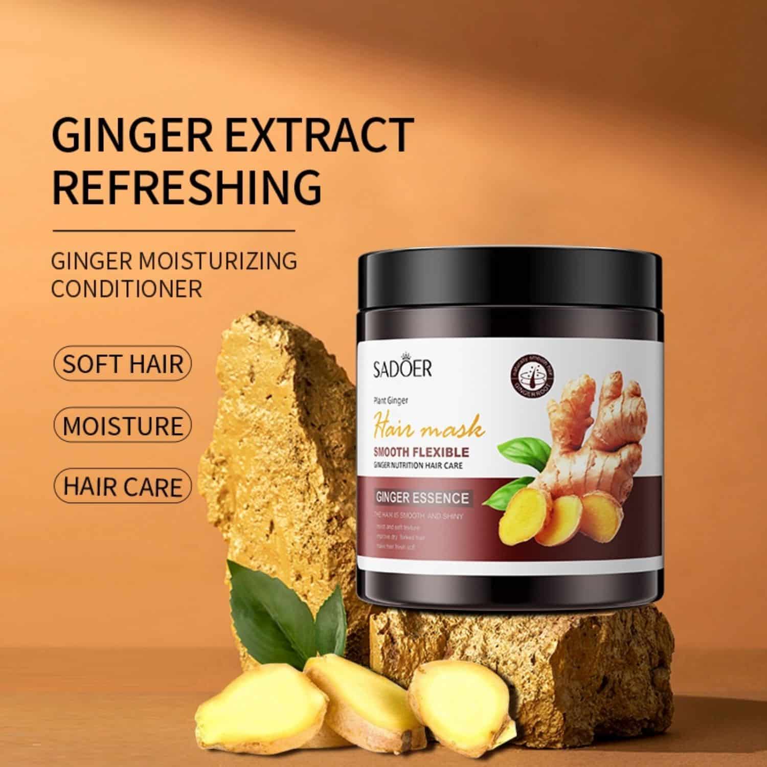 SADOER Ginger Hair Mask | SHOPPE.LK