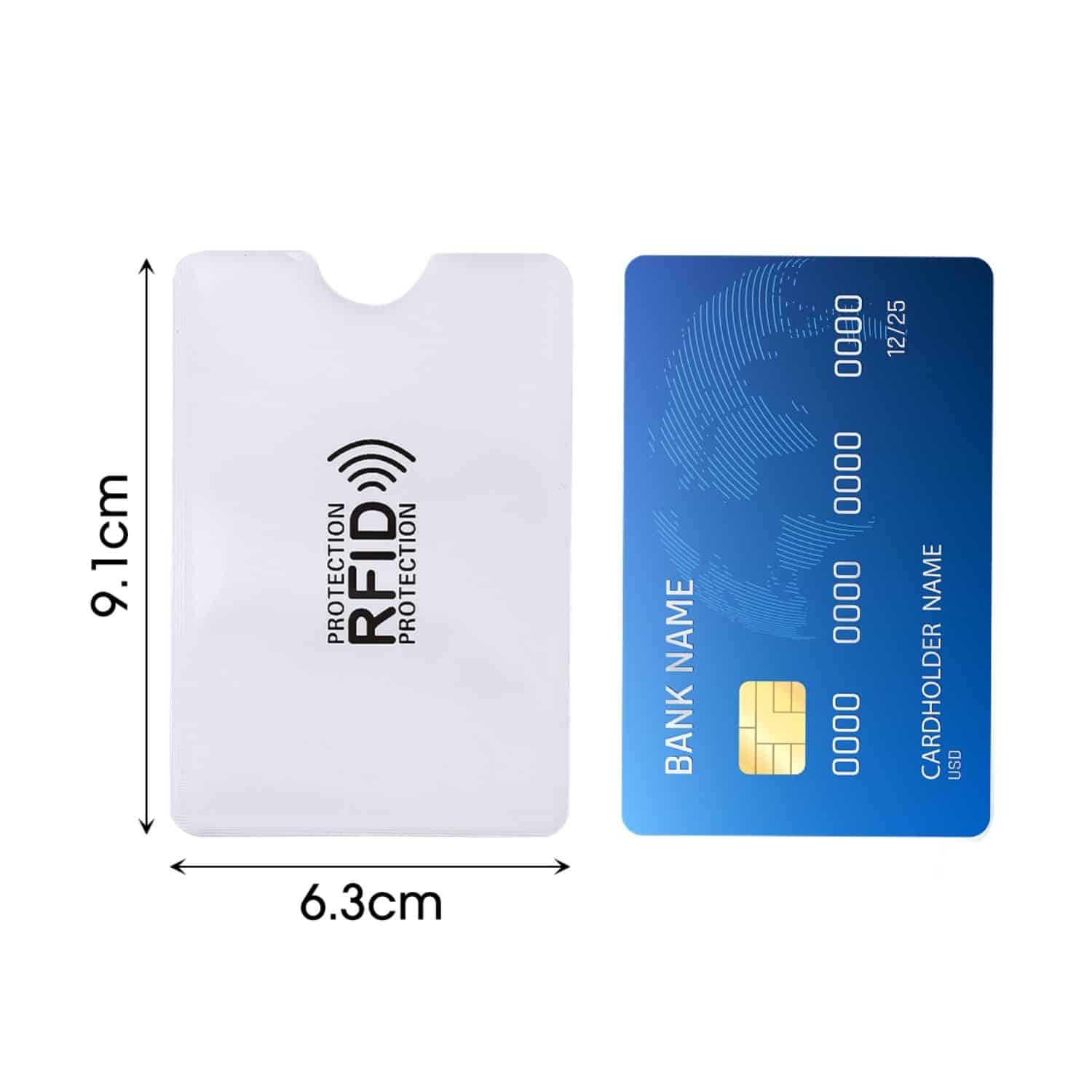 Protect Your Cards with RFID Protection Anti-Scan Sleeves - 5-Pack ...