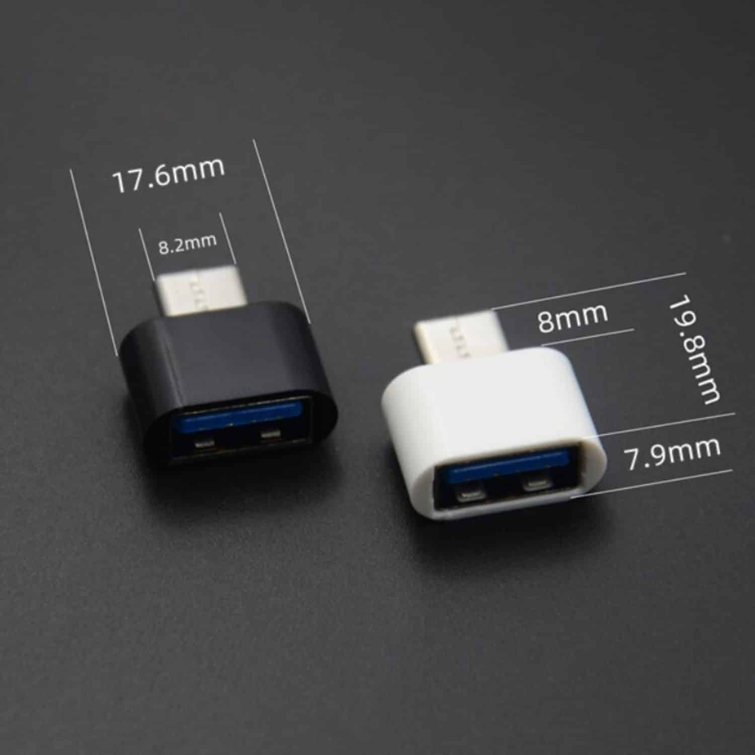 USB to Type C OTG Adapter for Mobile Phone - Connect USB Devices on the ...