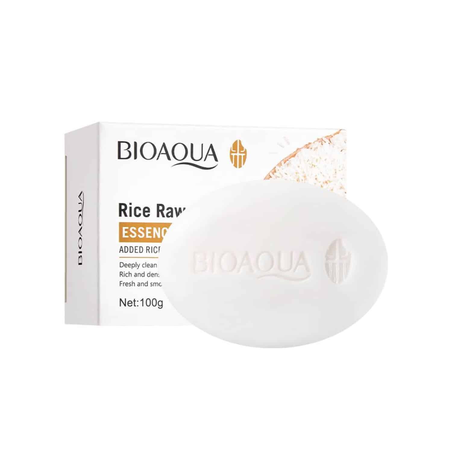 BIOAQUA Rice Essence Soap for Hydrate and Nourish Your Skin - 100g ...