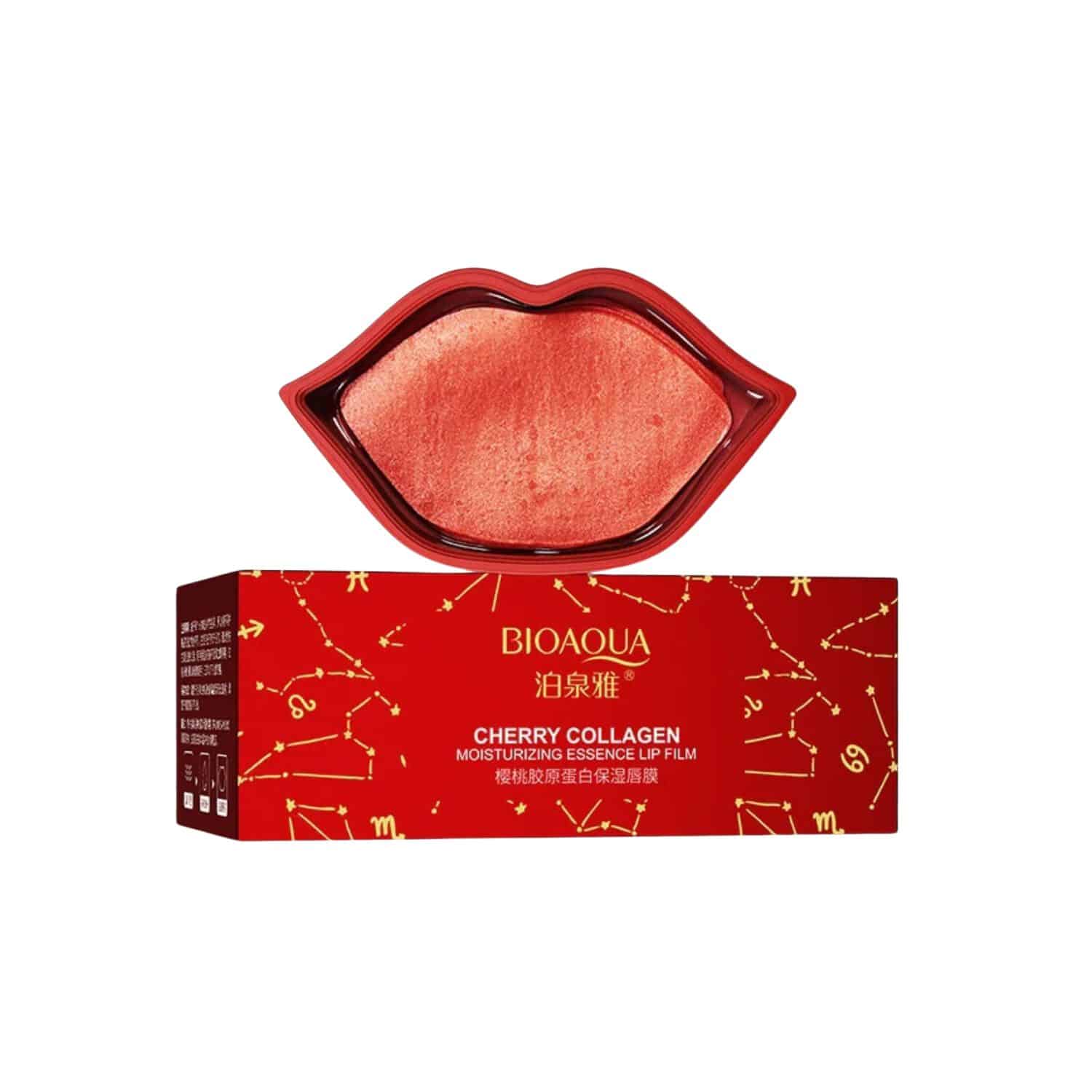 BIOAQUA Cherry Collagen Lip Mask - Hydrating and Nourishing 60g x 20Pcs ...