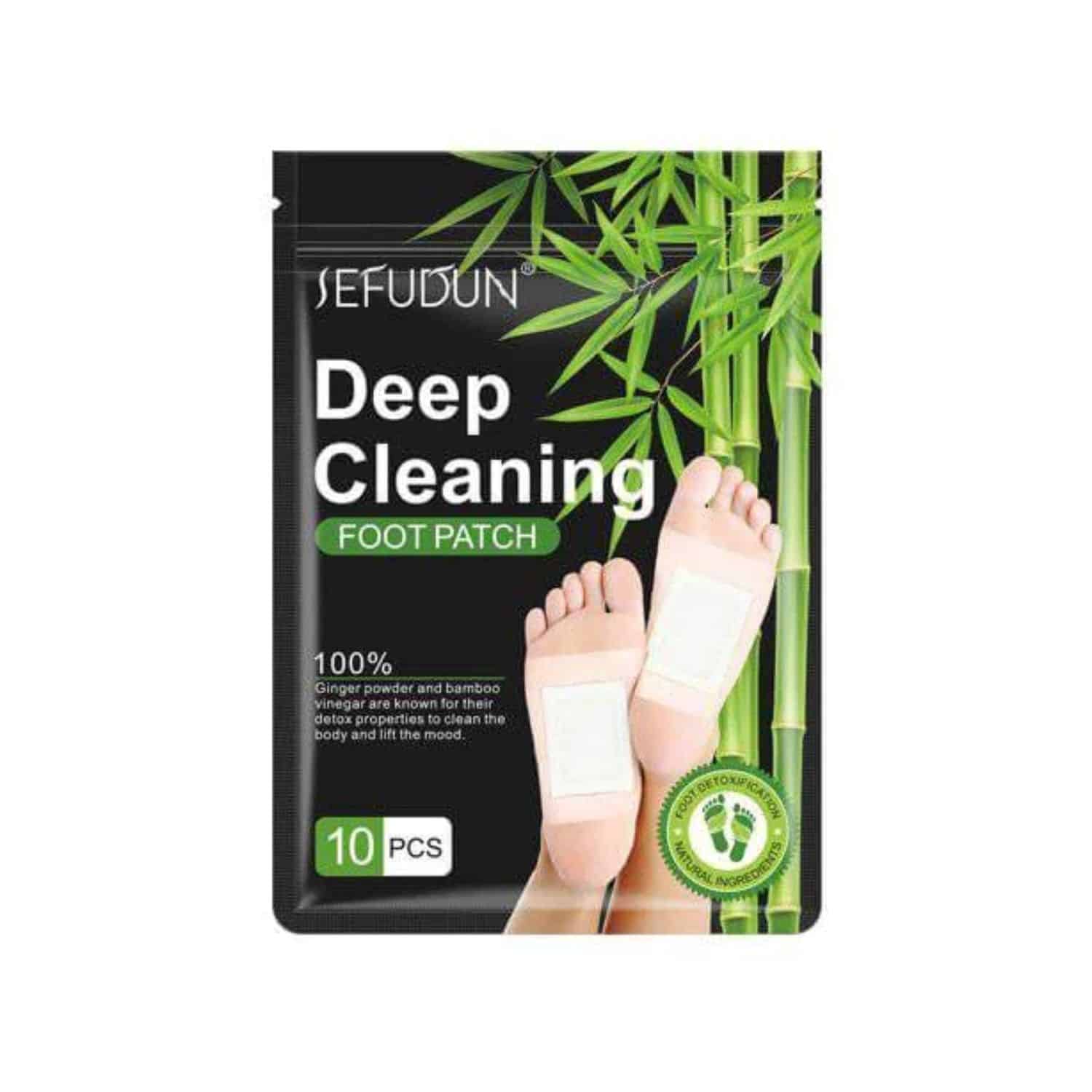 SEFUDUN Detox Deep Clean Foot Patch 10Pcs | SHOPPE.LK