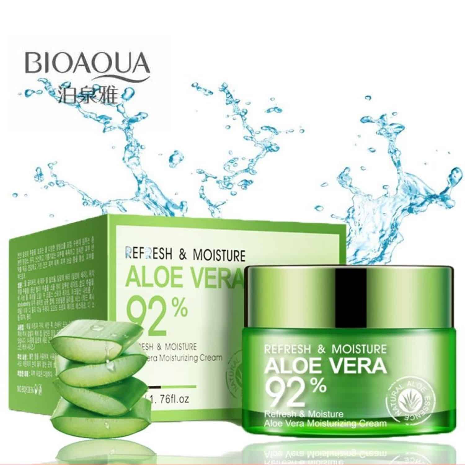 BIOAQUA Aloe Vera Face Cream - Moisturize and Nourish Your Skin | SHOPPE.LK