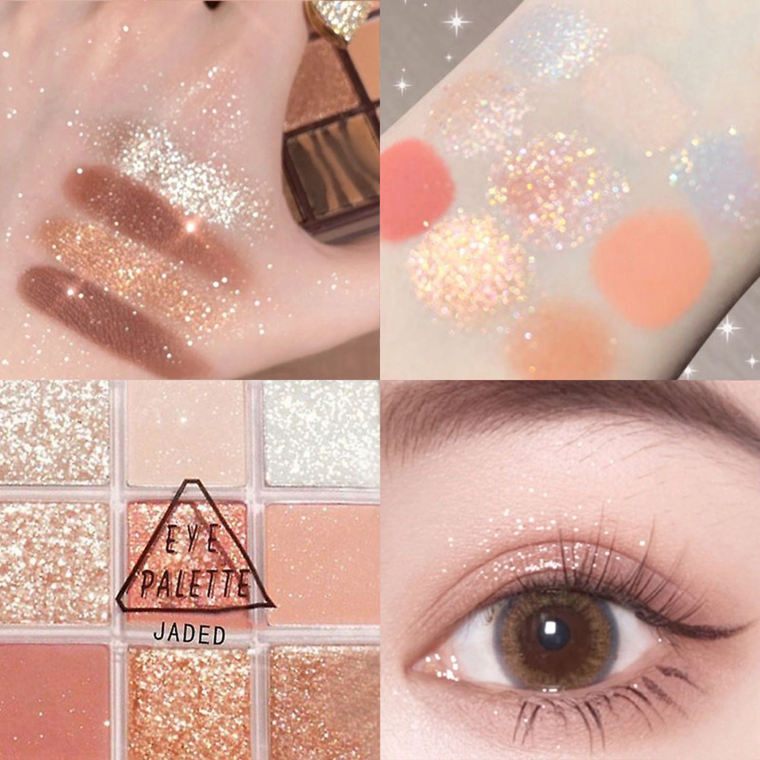 JADED 9-Color Eyeshadow Palette for Long-lasting Eye Makeup | SHOPPE.LK