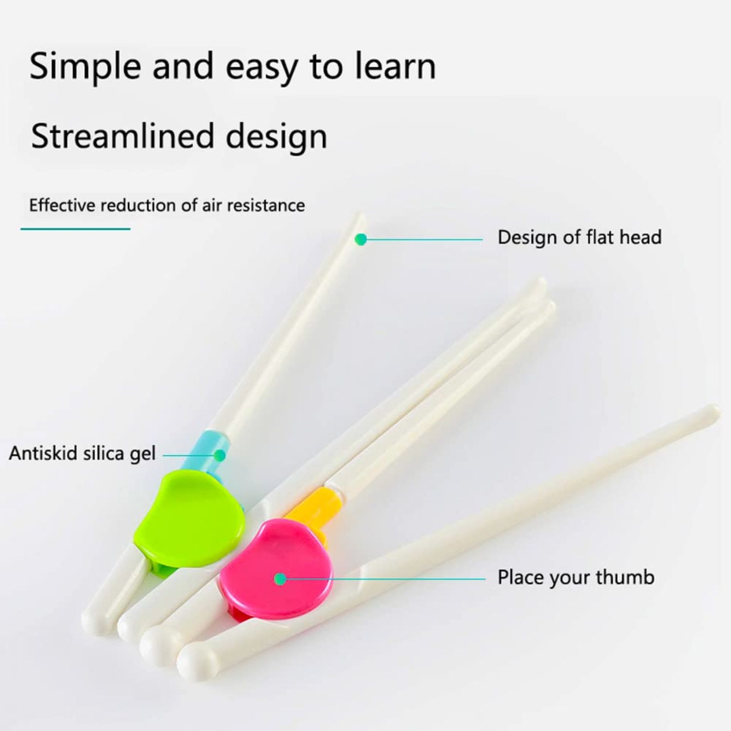 Kids Training Chopstick - Easy to Use Learning Chopsticks | SHOPPE.LK